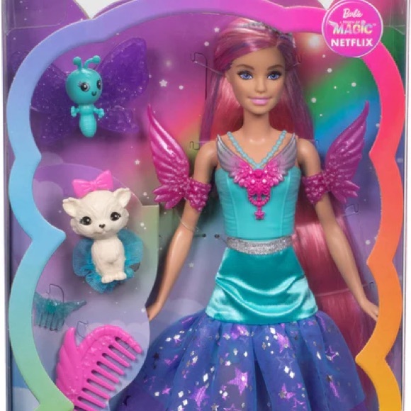 Barbie | Toys | Brand New Girl Barbie Touch Of Magic Doll Set | Poshmark